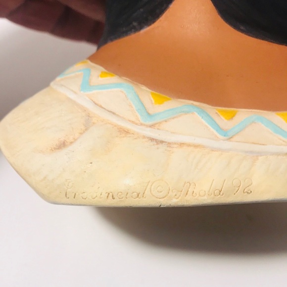 Accents | Vintage Provincial Mold 92 Native American Indians | Poshmark